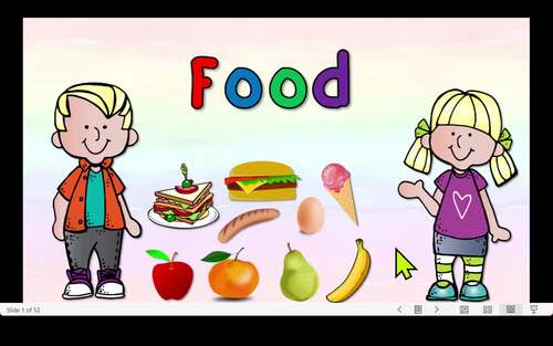 Food & A vs. An ESL/EFL PPT - Can I Have a Burger, Please? by Mr. Boo's EFL
