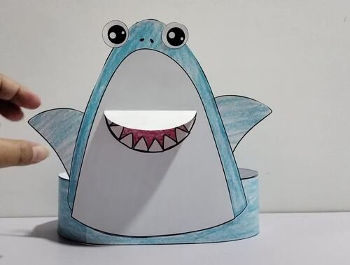 Shark Week Activities Hat Craft Crown Coloring Activities Headband ...