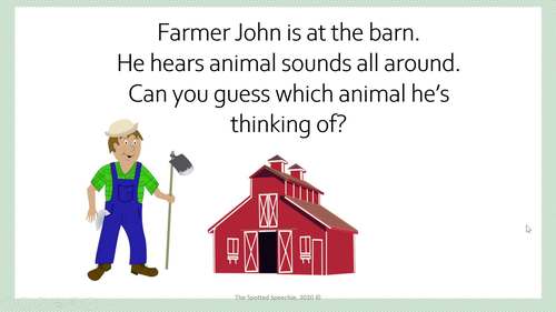 Speech Therapy: Interactive Farm Animal Sounds Book: Early Language ...