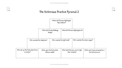 8 History The Victorians Practice Pyramid Worksheets PDF by Worksheet ...