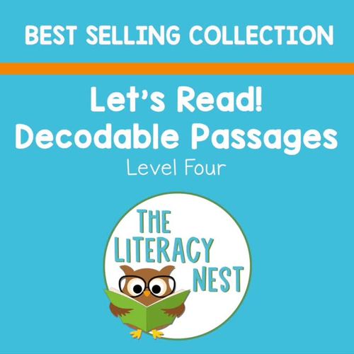 Decodable Reading Passages for Orton-Gillingham Lessons Level 4 | TPT
