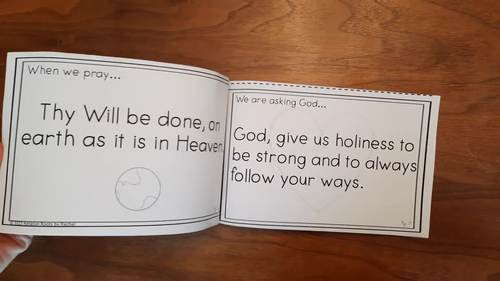 The 7 Petitions in the Our Father for Elementary Students | TPT