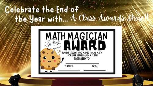 End of Year Class Awards! Dessert Themed! by HolmRoom | TPT