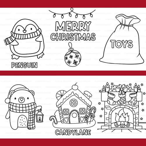 Christmas Coloring Sheets | Fun Holiday Printable for Classroom & Home