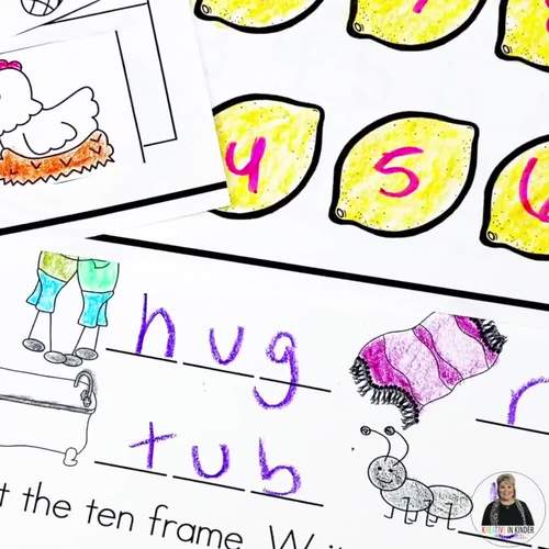 Emergency Sub Plans Print and Go Worksheets for Kindergarten | TpT