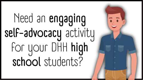 High School Self Advocacy Activity DHH Hearing Aids | TPT