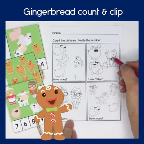 Fairy Tale Math Centers for Preschool Kindergarten | Numbers Counting ...