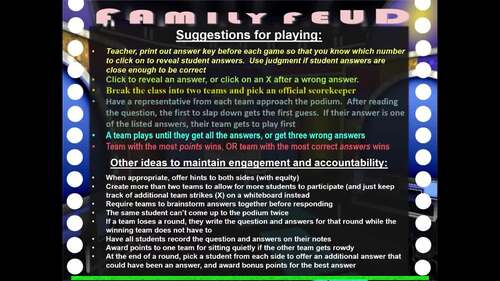 World Geography FAMILY FEUD - "ANTARCTICA" - engaging classroom game