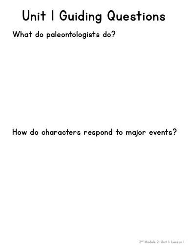 EL 2nd Grade ANCHOR CHARTS Module 2 by Mande Land | TPT