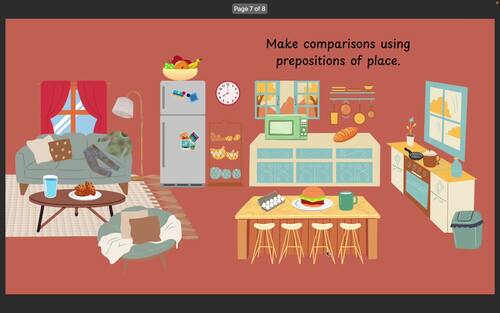Prepositions of Place Lesson Presentation (A1 ESL, EFL, EL) | TPT