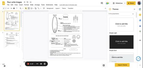 Flour Unit For Cooking Or Baking Class | TPT