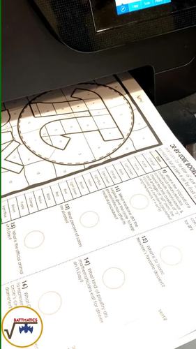 Pi Day Riddles, Puns, & Vocabulary PRINTABLE COLOR-BY-CODE WORKSHEET ...