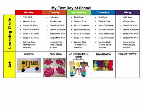 September Toddler Lesson Plans Version 2 by Admin 4 You | TPT