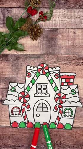 Santa's Workshop Writing Craft | Santa Writing Activity | Christmas ...