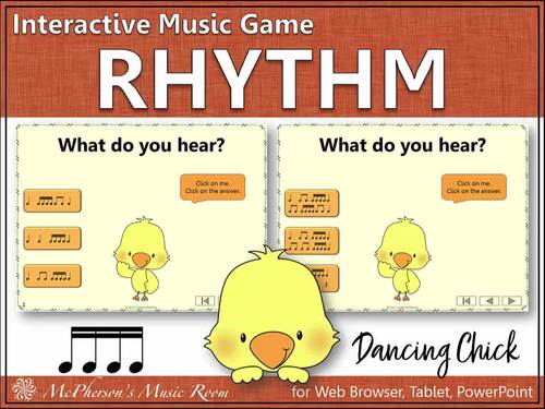 Spring Music Activity Interactive Rhythm Game Sixteenth Notes {Dancing ...