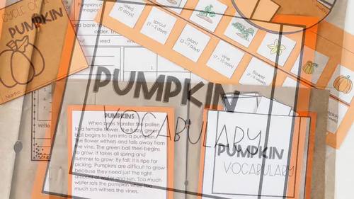 Pumpkin Life Cycle Book by Simply STEAM | TPT