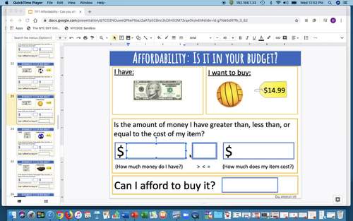 BUDGETING: Can You Afford It? Interactive Google Slides by Age ...