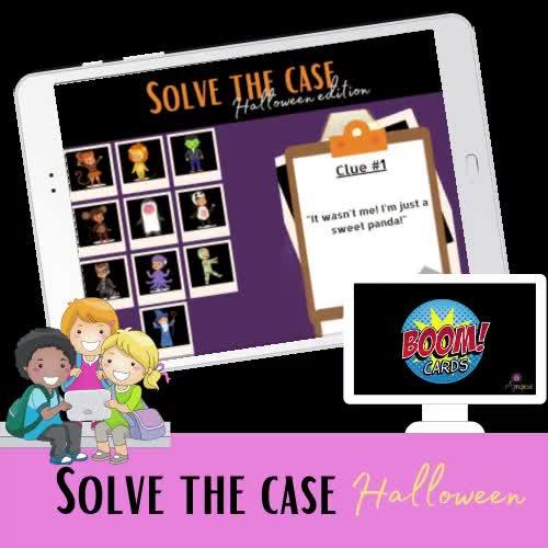 Solve the mystery case file HALLOWEEN, problem solving digital activity ...
