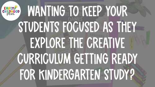 Getting Ready for Kindergarten Math & Literacy Task Cards Creative ...