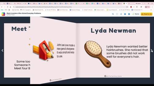 Black Inventors Digital Reading | No-Prep Activities & Comprehension