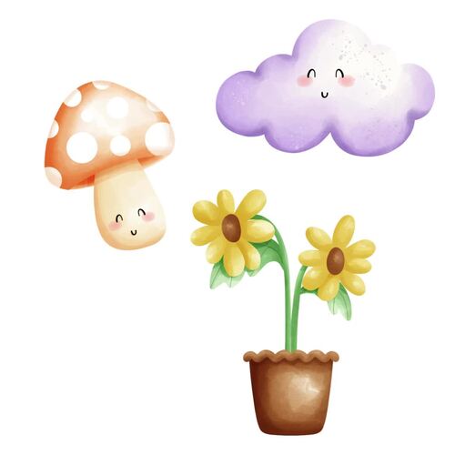 Colorful Spring Clipart by Bunnylovely creation | TPT