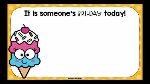 Full Year Morning Meeting Slides | Interactive Digital Calendar | Editable