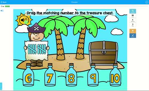 Number Sense Kindergarten Math Boom Cards by Krafty in Kinder | TPT