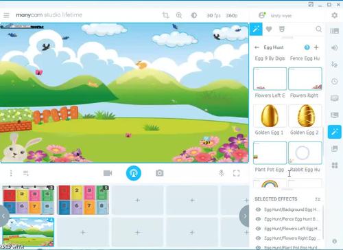 The Easter Egg Hunt Digital Reward Activity Game for MANYCAM ESL ACTIVITY