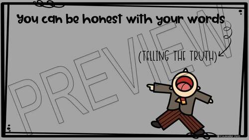 The Boy Who Cried Bigfoot Classroom Lesson on Honesty by Counselor Jess