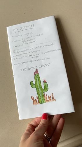 Project: El menú - food vocabulary by Carina Valeriani | TPT