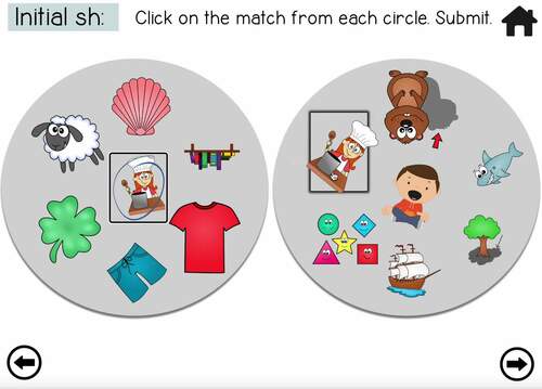 SH Sound Articulation Boom™ Cards | Spot the Target SH Sounds | TPT