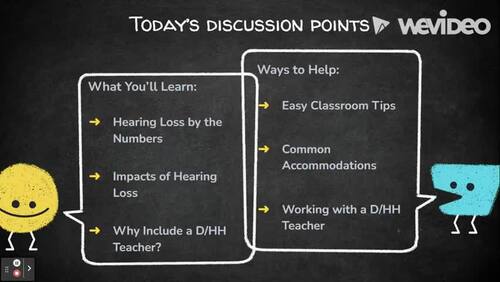 D/HH In-Service for Google Slides by The Tote Bag Teacher | TPT