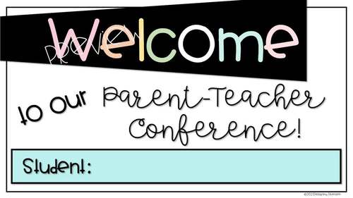 Virtual Parent Teacher Conference Presentation | Distance Learning ...
