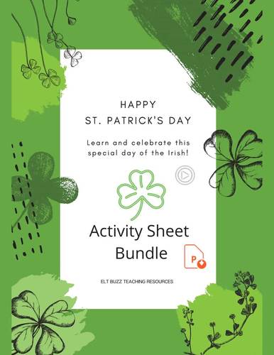 St. Patrick's Day Bundle. PPTx. ESL. EFL. ELA. Video Lesson. Reading ...