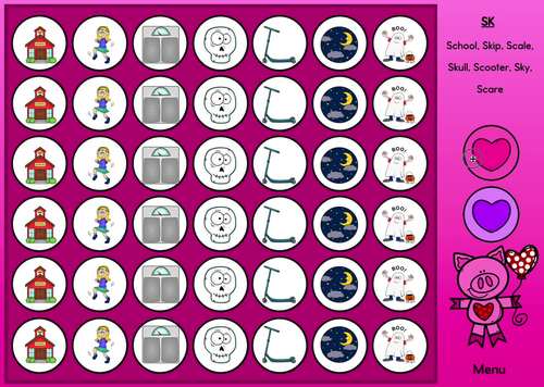 Digital Valentines Day Articulation Four In A Row Game by Jennie's ...