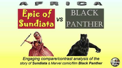 Sundiata, 'Lion King of Mali' Africa Comic Strip Activity: engaging 30 ...