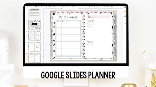 Google Slides Teacher Planner | Digital Planner FREE Calendar Updates ...