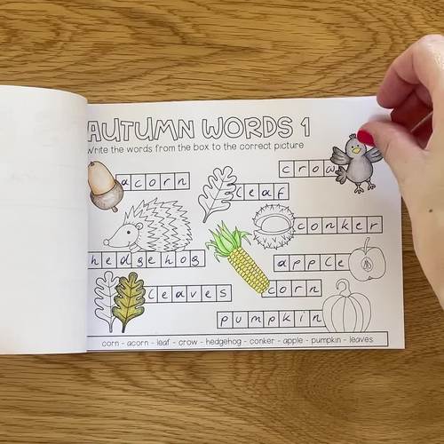 AUTUMN - Activity Booklet (for English Classes) by My Teaching Factory