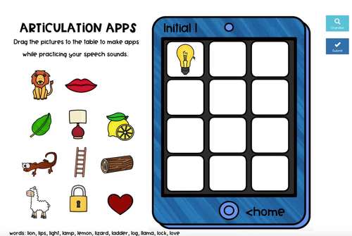Articulation Apps BOOM Cards (Later Sounds)! Digital Speech Therapy