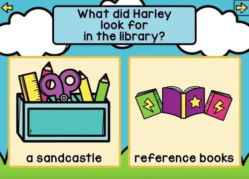 One-Sentence Stories: Answering Questions (Back to School Edition)