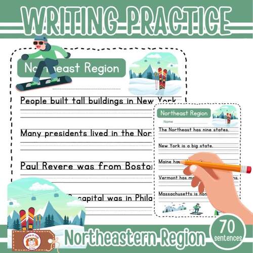 February morning meeting, Morning work, Regions of the United States