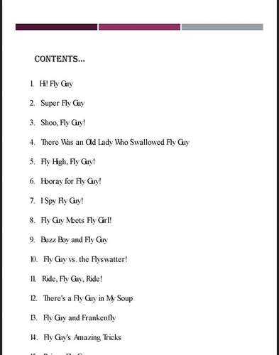 [Moonlight] [Fly Guy] 13. Fly Guy and Frankenfly Worksheet | TPT