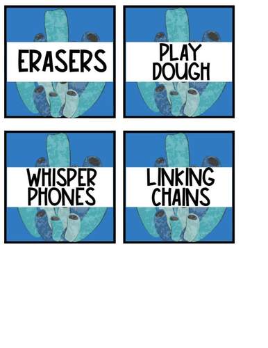 Ocean Classroom Supply Labels l Ocean Editable Classroom Supplies With ...