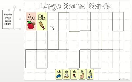 FUN Phonics 2nd -Charts, Cards, interactive for Distance Learning |PPT