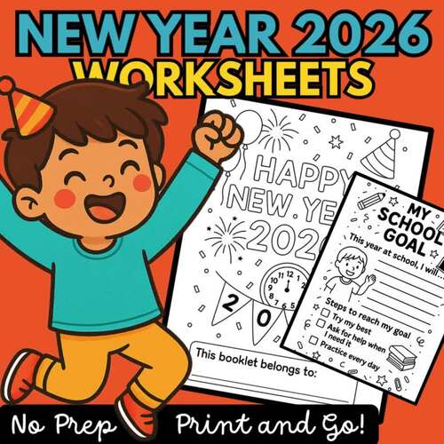 Printable New Years Activity Pack | Goal Setting, Reflections ...