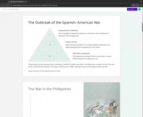 U.S. History: American Imperial Expansion - Presentations and Guided ...