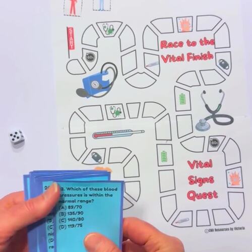 Vital Signs Games Duo | Board Game + Escape Room for CNA, PCT & Health ...