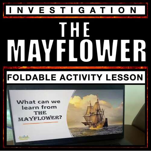Mayflower Lesson | Colonial Pop-Up Investigation by Dan's History Highway