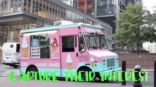 Run an Ice Cream Truck a Project Based Learning PBL Activity | TPT