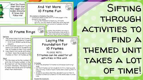 St Patrick's Day BUNDLE Leprechaun Chase, Crafts, Hands-On Math ...